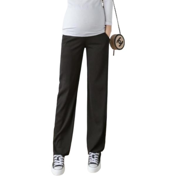 バリエーションコード : 2BUDHNDH04マタニティ用のロングパンツです。ハイウエストでお腹すっぽり。 ウエストはサイズ調節可能なので、妊娠初期から産後まで長く使っていただけます。着回ししやすい無地のシンプルデザインです。妊婦服に見えな...