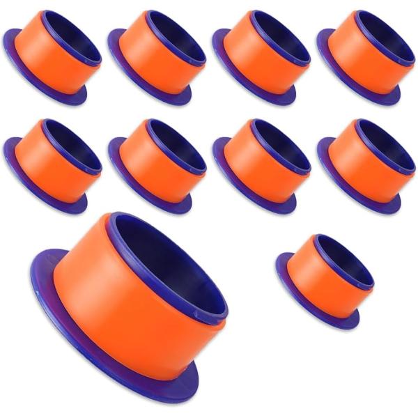 「梱包用ラップを使いやすくする」倉庫現場などで使用の多い梱包用ストレッチフィルムのハンドホルダー10個セットです。内径約7.6cmの紙管に適応。くるくると巻きやすいハンドホルダーで作業効率のUPに。「倉庫現場の複数使用に大容量10個セット」...