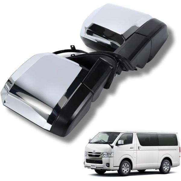 「対応車種」200系ハイエース・レジアスエース 1型〜5型（平成16年〜）に対応、標準ボディ・ワイドボディいずれも装着可能です。S-GLグレードに対応、DX装着の場合加工必須です、ご注意ください。「注意事項」カプラーは付属しておりませんので...