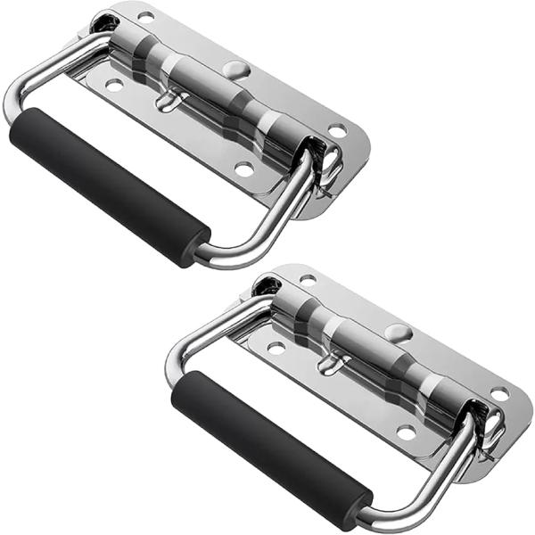 バリエーションコード : 2BUDCR8YO3ゴムグリップ付きで滑りにくい設計 重量物の持ち運びでもしっかり握れて安心。手にフィットするゴム製グリップで快適な使用感を実現します。高耐久ステンレス鋼304製 頑丈で錆びにくい素材を採用。屋内外...