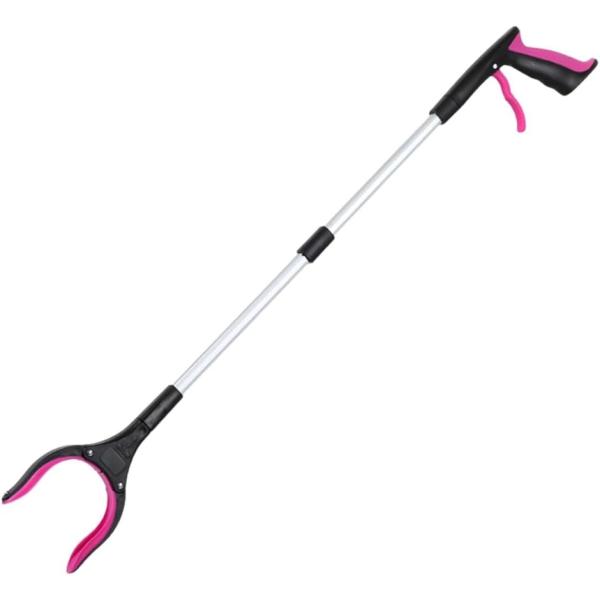 バリエーションコード : 2BUDHXWFL0「しゃがまずに掴める快適サポート」腰を曲げず立ったまま使えるリーチャーは、床に落ちた物や高い棚の荷物もラクに取れ、家事や片付けの効率がアップする便利グッズです。「細かい物も逃さない高精度設計」グ...