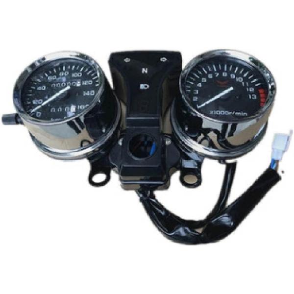CB250T CB400T HAWK ホーク バブ 等に適合するスピードメーターユニットASSYです。タコメーターは機械式の仕様になっております。スピードメーター タコメーター 走行距離計 ギア表示 デュアルゲージユニットです。純正に近いデ...