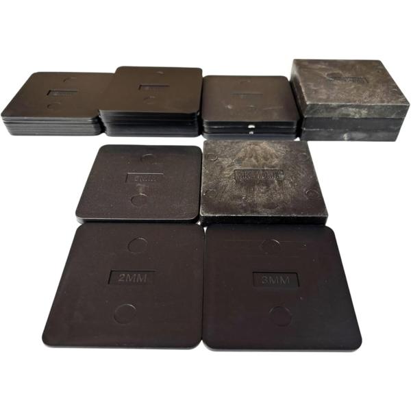 バリエーションコード : 2BUDV3OIP9家具脚のガタつき防止、机やテーブルの高さ調整、物置やウッドデッキの水平取り、施工現場の基礎パッキン代わりにも便利なレベルスペーサーです。70x70mmの扱いやすいサイズで、VESA金具設置やDI...