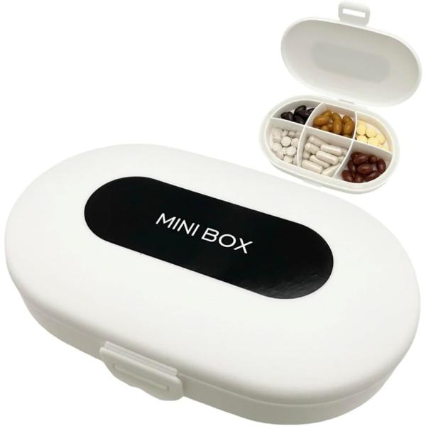 バリエーションコード : 2BUDYO63GS「お薬・サプリの携帯用に便利」おしゃれなデザインのお薬ケース。おクスリ・サプリメントの収納・持ち運びにおすすめ。白と緑の2色からお好みの色をお選びいただけます。「コンパクトな手のひらサイズ」小型...