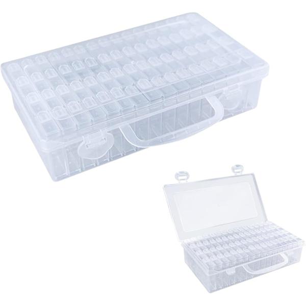 バリエーションコード : 2BUGD3TLVP整理整頓の悩みを解消 多くの小物を持っている方にとって、アイテムが散乱して整理できず、必要なときに見つけるのが大変という悩みはよくあります。このクリアケースは、最大64個に小分け可能で、それぞれ...