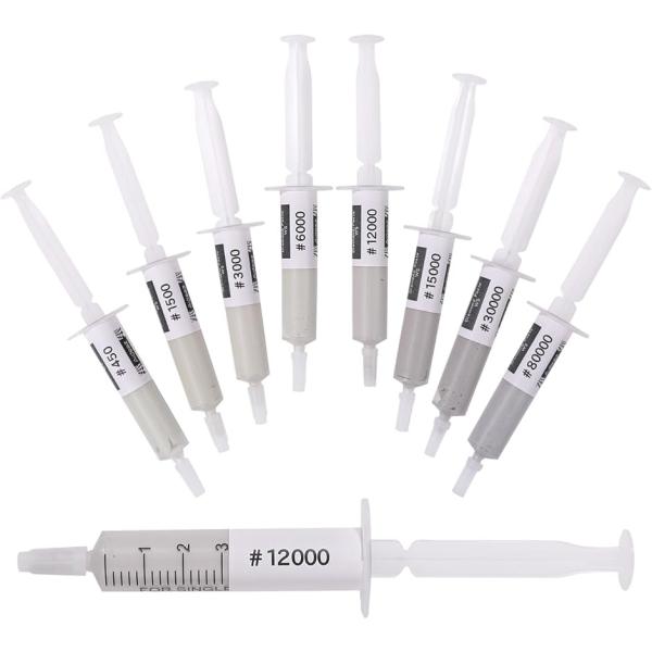 バリエーションコード : 2BUFL3QLYV「高純度ダイヤモンド粒子使用」専門工場製の高品質ダイヤモンド微粒子を採用。粒径が均一で、精密な仕上げと高い研磨効率を実現します。「水溶性＆シリンジ仕様で扱いやすい」水で希釈・洗浄できる水溶性タイ...