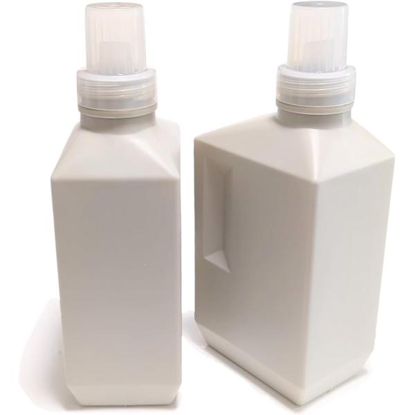 バリエーションコード : 2BUFQR5LLOランドリースペースにある市販の洗濯洗剤、柔軟剤、漂白剤は空間になじんでいますでしょうか。オシャレな空間をシンプルなデザインのマットなフォルムのボトルに詰め替えてみませんか。スクエア型のスリムなデ...