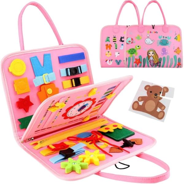 バリエーションコード : 2BUFXXY1CD「運動能力の向上」このビジーボードは、子どもが靴紐を結んだりボタンを留めたりすることで、手先の器用さと運動能力を自然に高めます。遊びながら学ぶことで、自信を持って日常生活のスキルを習得できます。...