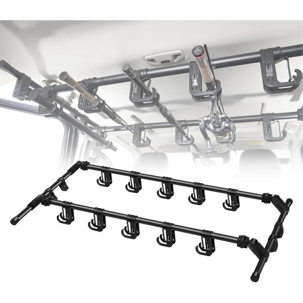 バリエーションコード : 2BUG1K4L1U「適合車種範囲」N-VAN、エブリイDA17系、NV350、ハイエース、ハイゼットカーゴ、ハスラー、キャラバン、など。M6サイズとM5サイズの車種もボルト変更で取付可能。車内幅に合わせてフレーム...