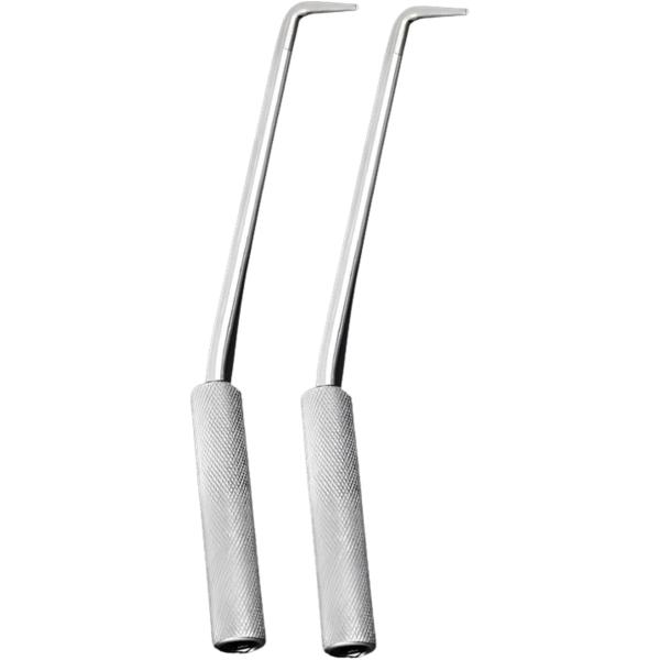 「鉄筋ハッカー」20cmの全長で作業効率向上「鉄筋結束」鉄筋結束用の鉄筋ハッカー。「耐久性」ステンレス製で耐久性に優れ、屋外作業が多い現場でも長くお使い頂けます。「プロ仕様」プロ仕様のハッカー。軽量で使いやすく、作業の精度を高める。「サイズ...