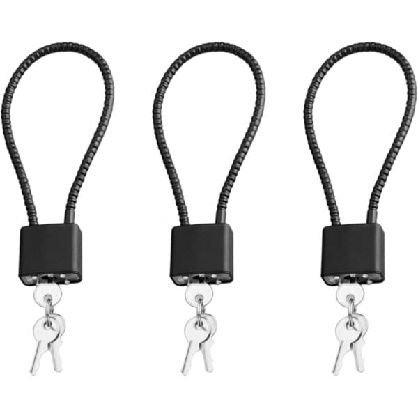 バリエーションコード : 2BUG3FFH9U「多彩な用途」多目的に使える鍵ロック3個セットになります。サイズも3種類選べるため目的に応じてお選びいただけます。日常生活では、ロッカー、クローゼット、バックパック、ブリーフケース、ノートパソコ...