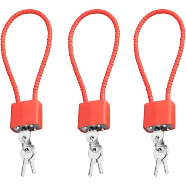 バリエーションコード : 2BUG3FFH9U「多彩な用途」多目的に使える鍵ロック3個セットになります。サイズも3種類選べるため目的に応じてお選びいただけます。日常生活では、ロッカー、クローゼット、バックパック、ブリーフケース、ノートパソコ...