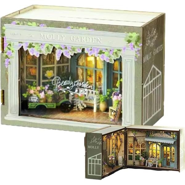 バリエーションコード : 2BUGI9XN0W本格的な出来上がりに感動。上級者から初心者まで楽しめるパリの街並みを再現した大人向けのドールハウスキットです。ライト付きで幻想的な空間をお楽しみいただけます。3Dパズルの要素を取り入れたメイキン...