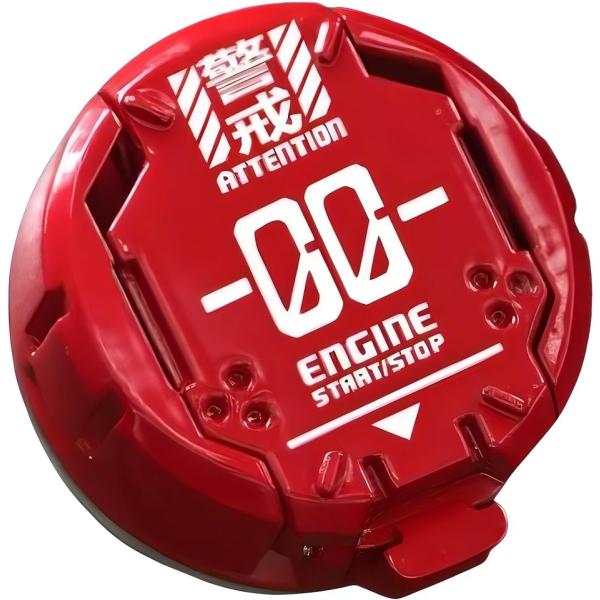 誤動作防止設計：プッシュスタートボタンをカバーして、誤って押してしまうトラブルを防止。高品質素材採用：耐久性に優れ長期間の使用でも劣化しにくい。簡単装着・工具不要：両面テープで貼り付けるだけ。誰でも手軽に取り付け可能。おしゃれなデザイン：車...