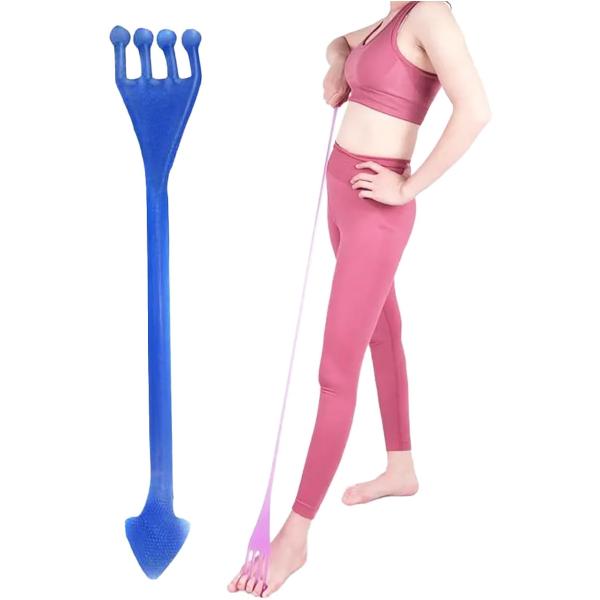 バリエーションコード : 2BUH5YDSF3「フロッグハンドで全身ケア」足指のストレッチに特化したソールストレッチバンドは、肩甲骨周りのストレッチにも活用でき、全身の筋肉をほぐすのに最適。耐久性の高い素材で長く使え、水洗いも可能。持ち運び...