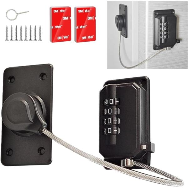 バリエーションコード : 2BUHKKRC4H「強力な後付けドアロック」穴あけ不要で簡単に設置できる、ダイヤル式ドアロックの最上位モデル。最先端の加工技術と360度回転機構を採用し、高い強度と設置の自由度を実現。防犯対策はもちろん、赤ちゃん...