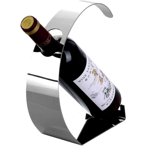 特別なワインをオシャレに置ける「ワインホルダー」です。お気に入りのボトルをインテリア感覚で飾ればオリジナルの空間が広がります。キッチン、ダイニングルーム、お店の空間をチョット素敵に演出します。ワインと一緒にプレゼントしても喜んでもらえる逸品です。