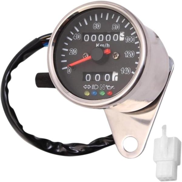 バリエーションコード : 2BUHTOY0NU「高性能バイク用スピードメーター」 バイクやオートバイ、原付、スクーターに対応した機械式スピードメーター。最高速140km/h(140キロ)に対応し、モンキーやスティード、SRなどのカスタムにも...