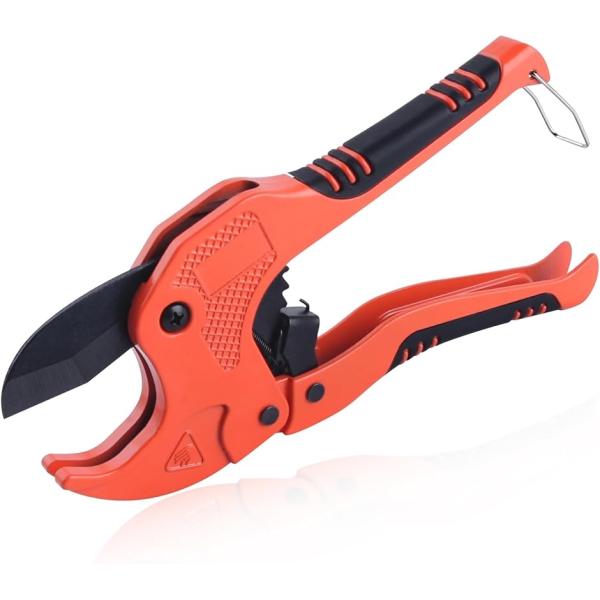 パッケージに含まれるもの:42mmラチェットPVCパイプカッター材質:ブレードはSK5でできており、高硬度、強靭性、鋭いせん断、摩耗や錆びにくく、ハンドルはすべてアルミニウムで、軽量で長寿命ですデザイン:ハンドルは人間工学に基づいて設計され...