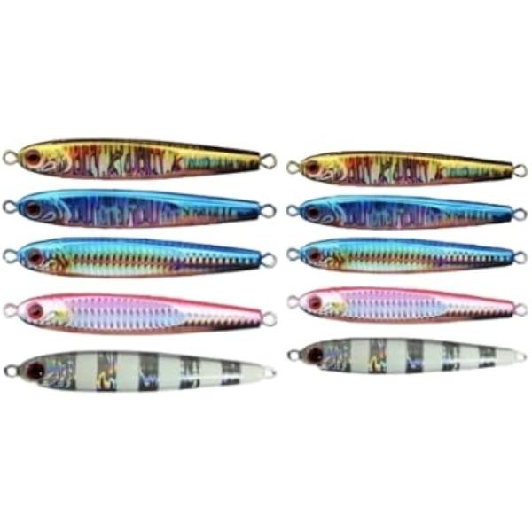 バリエーションコード : 2BUI0GI34Sヒラメ対応メタルジグセット経験豊富な釣り師にもおすすめのメタルジグセット。このルアーは、ヒラメやシーバスを狙うのに最適なバランス設計。激闘バス釣りでも威力を発揮します。海や川での実績多数の信頼で...