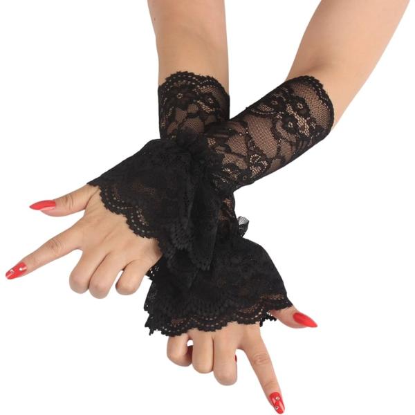 バリエーションコード : 2BUI32V956二重レイヤーフリルで立体感あるレースがつけ袖をドレス級に格上げ手首にぴったりフィットし卒業式や成人式の長時間着用でもずれにくいスマホ操作も快適。前撮りポーズの指先までキレイ見え左右ペア2枚セット...