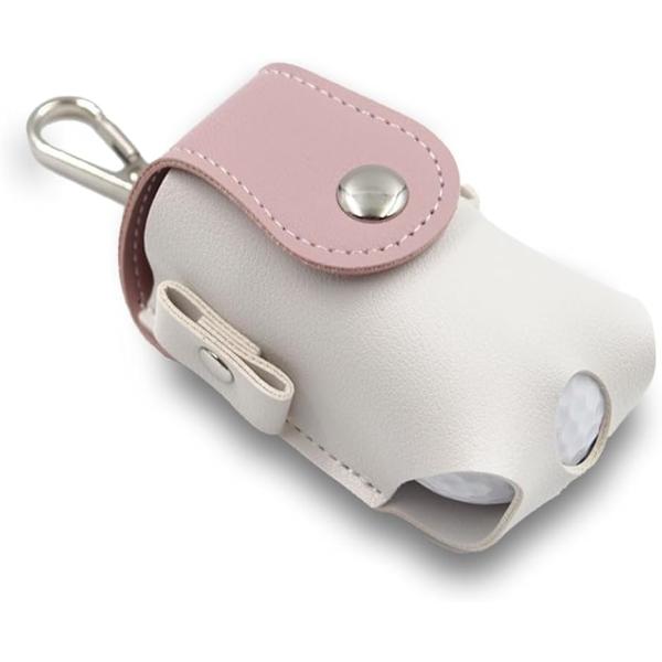 バリエーションコード : 2BUID4DI2D「ゴルフボールの携帯用ケース」ゴルフボールを2個まで収納できる、コンパクトな携帯ケース。カラビナ付きでバッグやベルトに簡単装着。ラウンド中の持ち運びに最適です。「色で選べる楽しさ」ピンク、ネイビ...