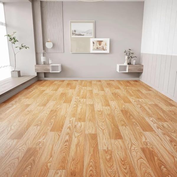 バリエーションコード : 2BR0YN4ULI「サイズ」江戸間6畳（幅：1mx長さ：10mx厚さ：2.4mm）・グレー木目（両面テープをプレゼントします。）「防水・防火・滑り止め加工で安心」水や火に強く、滑りにくい仕様で安全にお使いいただけ...