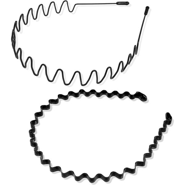 バリエーションコード : 2B9CNN4S4Y「シンプルデザイン」2本ともブラックカラーでシンプルなデザインのカチューシャに仕上げました。シーンを選ばずに様々な用途にお使いいただけます。「痛くなりにくい」少しでも快適に着用いただけるように、...