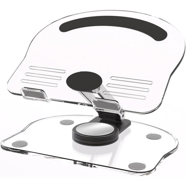 バリエーションコード : 2BUIXG6531「商品説明」角度・高さ・向きを自由に調整できる360°回転タブレットスタンド。安定感のある透明ベースに滑り止めを搭載し、スマホやタブレット、ノートPCまで幅広く対応。縦置き充電もOK、作業環境を...