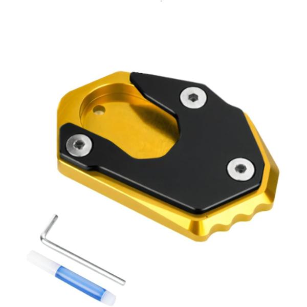 バリエーションコード : 2BUJ9LK3GU「商品詳細」ドレスアップにも使える、汎用タイプのバイク用 サイドスタンドパッドになります。サイズ：8.2cmx5.4cmx1.2cm　重量：82g　取付ネジ　六角レンチ付き「用途」オートバイにサ...