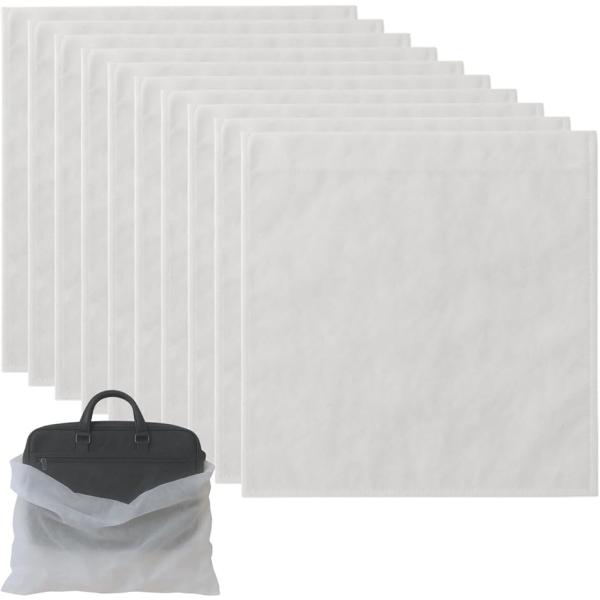 バリエーションコード : 2BUJGRR06C「特大サイズ」60x60cmの正方形サイズと、縦70x幅55cmの縦長の特大サイズで、ハンドバッグやリュック、衣類などの収納に最適です。「通気性に優れた不織布素材」通気性の良い不織布を使用し、カ...