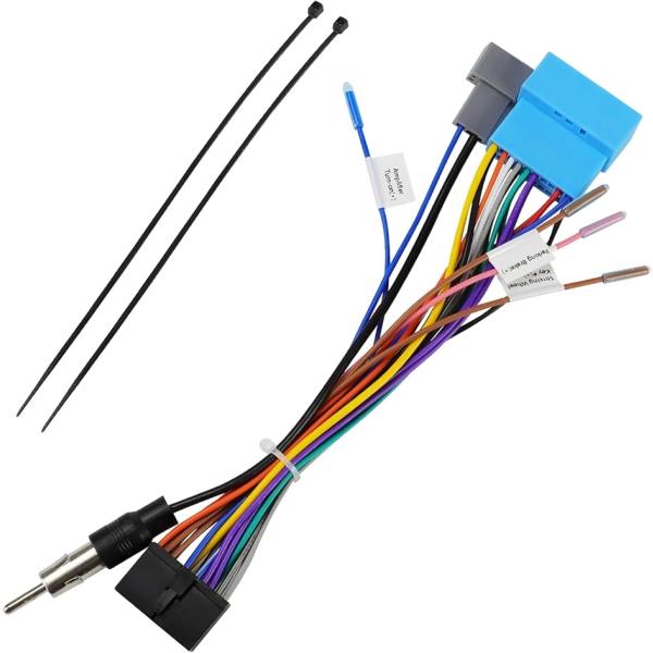 「商品情報」本カーオーディオハーネスは一部のスズキ車とATOTOのオーディオワイヤーハーネスを接続するための変換ケーブルです。アンテナ変換ケーブルが付属します。結束バンドx2、説明書付属。「ATOTO 対応」：このキットは、ATOTO A6...