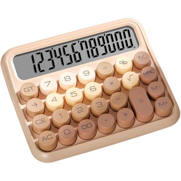 バリエーションコード : 2BUJJD0PG2「レトロなデザイン」レトロなデザインに最新機能を搭載。かわいさと実用性を兼ね備えた電卓です。「クセになるクリック音」メカニカル風の打鍵音がクセになる。計算が楽しくなる新感覚の電卓。「インテリアに...