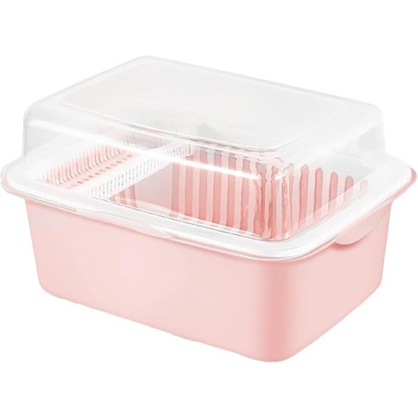 バリエーションコード : 2BUJUWCS9Y「収納と乾燥を両立」 食器置きとしても活用でき、洗ったお皿やカップをすっきり並べられます。蓋付き仕様なので、ホコリや水はねを防ぎながら衛生的に使うことができます。収納力があり、見た目もすっきりし...