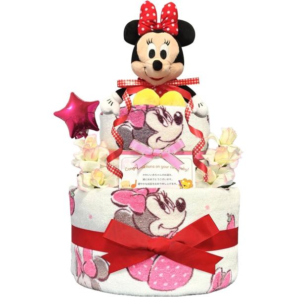 バリエーションコード : 2BUK34HCIG「華やかさと愛らしさを兼ね備えたデザイン」 人気キャラクターのデザインが施されたおむつケーキは、華やかで愛らしい特別な贈り物です。赤ちゃんの初めての瞬間をより一層輝かせます。「実用性と感動の融合...