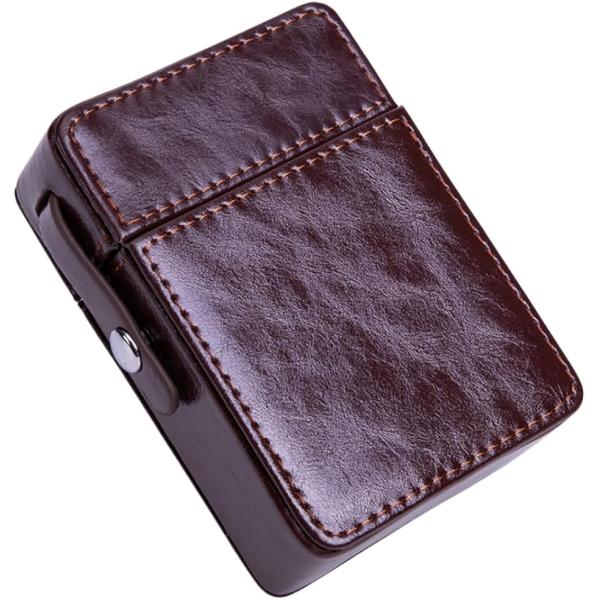 バリエーションコード : 2BUK9RY5IG「革調＆高耐久性」高級感あふれるPUレザーが圧力や衝撃からタバコをしっかり守ります。「防汚・防湿」汚れ・湿気・破損を防ぎ、大切なタバコを常にベストな状態でキープ。「ライターポケット付き」専用ポケ...