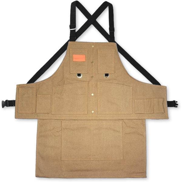 バリエーションコード : 2BUK9LCNN4商品仕様 ： 男女兼用のフリーサイズで、体型や身長を問わず快適にフィット。どなたでもストレスなく着用いただけます。丈夫で快適 ： 厚手のキャンバス生地を使用し、優れた耐久性と耐摩耗性を実現。DI...