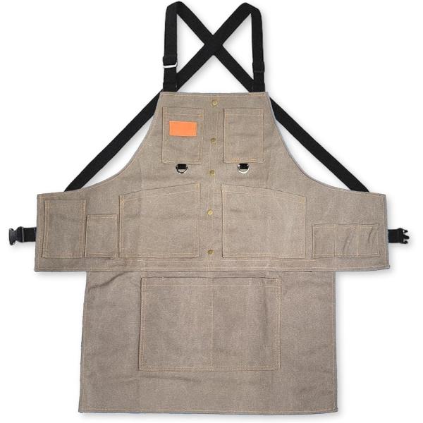 バリエーションコード : 2BUK9C46CV商品仕様 ： 男女兼用フリーサイズ。体型・身長を問わず快適にフィットします。丈夫で快適 ： しっかりと厚みのあるキャンバス生地を採用し、耐久性・耐摩耗性に優れた仕上がり。DIY、ガーデニング、工...