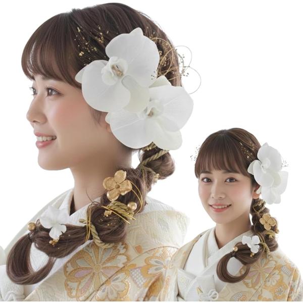 バリエーションコード : 2BR5FCJQDQ「完全オリジナルデザイン」 ［LALALA beauty flowers］の髪飾りは、専属デザイナーが一つひとつのディテールにこだわり、洗練された美しさを追求して創り上げています。トレンドを取り...