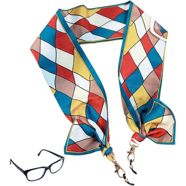 バリエーションコード : 2BUKGVY0R1製品概要 - スカーフ柄のメガネチェーン 眼鏡ストラップ製品の強み - 横・後ろから見た時もオシャレなメガネチェーン。‐ファッションに合わせて選んでも楽しい製品使用方法 - メガネストラップ -...