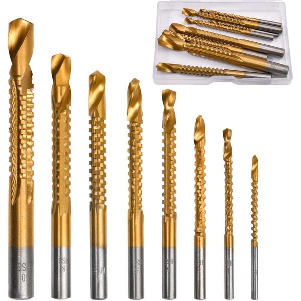バリエーションコード : 2BUKIS0G1X「セット内容」3mm、4mm、5mm、6mm、6.5mm、7mm、8mm、10mmドリル各1本、8つの一般的に使用されるサイズは、あなたの毎日のニーズを満たすために、ドリルのほとんどに適していま...