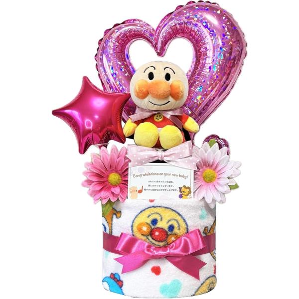 バリエーションコード : 2BUKRL851H人気キャラクターの可愛らしいデザイン: 女の子にぴったりの可愛らしいデザインされたおむつケーキは、見るだけで心が温まるキュートさ。赤ちゃんの誕生を祝う最高の贈り物です。実用性と安心感: 高品質な...