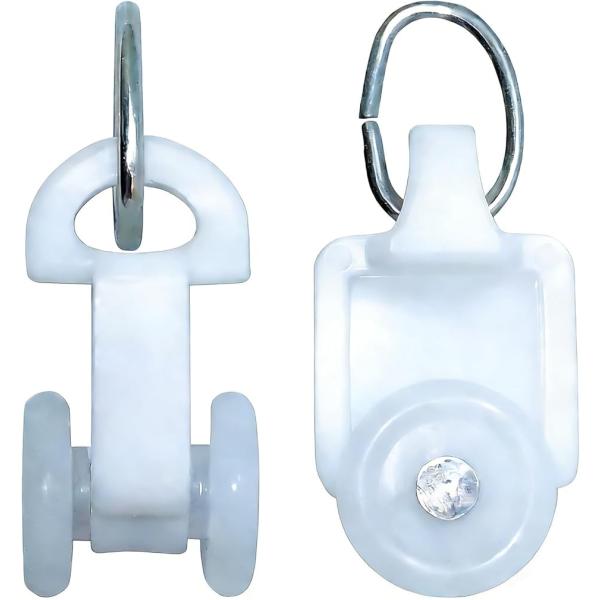 「サイズに注意」ほとんどのレールに対応しますが、汎用ではありません。購入前に、カーテンガイドの溝の寸法がこのローラーに適しているかどうか必ず測定してください。「優れた素材」この引き出しのカーテンリングはステンレス製で、耐摩耗性、耐久性、防錆...