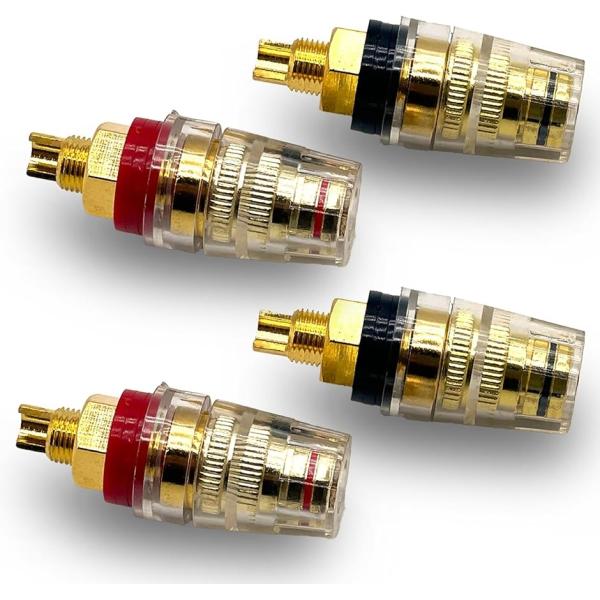 バリエーションコード : 2BUN3XHCIR「高品質な音響端子」 スピーカーターミナル端子は、真鍮製コアに金メッキ加工を施した構造で、電気伝導性と耐食性に優れています。クリアな音質を長期間維持できる設計です。「バナナプラグ対応・標準サイズ...