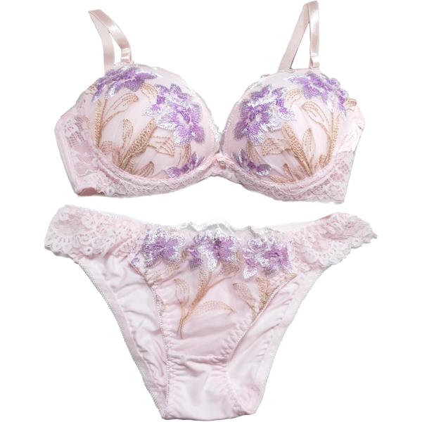 バリエーションコード : 2BUOJUITQJ「 内容 」 ブラジャー ＆ ショーツセット「カラー」 ミント ピンク　「サイズ」A70 A75 B65 B70 B75 B80 C65 C70 C75 C80 D65 D70 D75 D80 ...