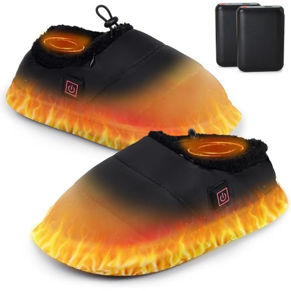 バリエーションコード : 2BUO5RU0TL「2025年最新モデル。コードレスで自由に動ける電気スリッパ」フットウォーマーはバッテリーを本体にすっきり収納できる設計で、コードの煩わしさから解放れ、まるで普通のスリッパのように自由に歩き回れ...