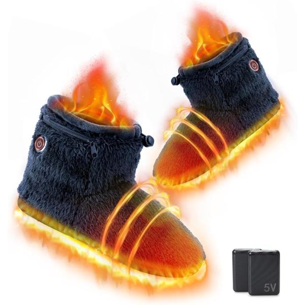 バリエーションコード : 2BJR0GFX2S「最新改良版＆三代目電気ルームブーツ」当電気スリッパは二代目より変わったのは、スリッパをルームブーツに改良されたこと。そのため、足首も暖かくなる。電気足温器の履き口に弾力ストラップが設計され、簡...