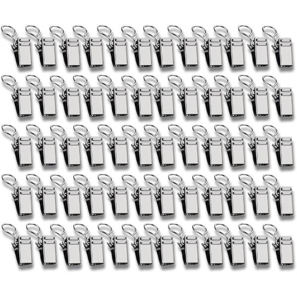 「強力な保持力」このカーテンクリップは、ステンレス製で耐久性があり、重いカーテンもしっかりと固定します。これにより、カーテンがずれたり落ちたりする心配がなく、安心して使用できます。「錆びにくい素材」ステンレス製のため、湿気の多い場所でも錆び...