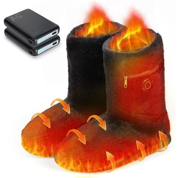 バリエーションコード : 2BUO56IOVJ「最新モデル。コードレスで自由に動ける電気スリッパ」バッテリーをスリッパ本体にすっきり収納。コードが絡む心配もなく、家中をストレスフリーに歩ける快適さを実感できます。おしゃれなミドル丈ブーツ型の...