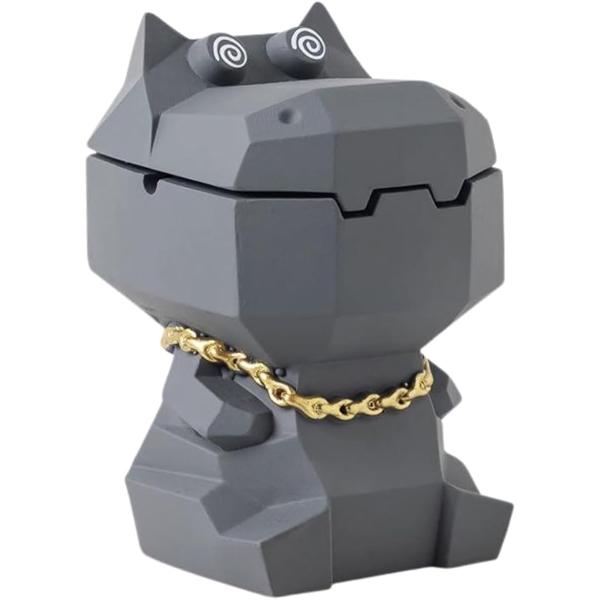 バリエーションコード : 2BUO9TVKCI「カバ型のオシャレな蓋つき灰皿」蓋付きで臭いを防げる、かわいいカバ型の灰皿。インテリアとしても楽しめるユニークなデザインでお部屋のアクセントととしてもオススメ。「蓋付きで臭いを防げて清潔さをキー...